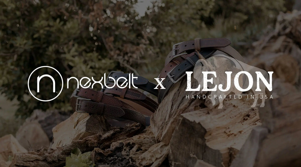 The Future of Belts: Collaboration of Lejon & Vintage Bison with Nexbelt